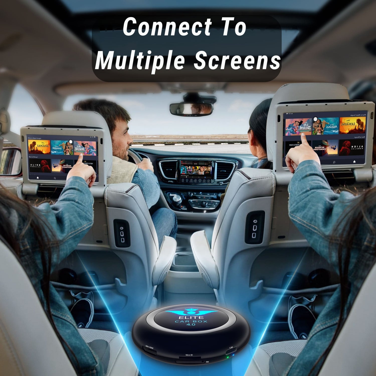 ELITE CAR BOX 4.0 Wireless Carplay / Android Auto + Streaming