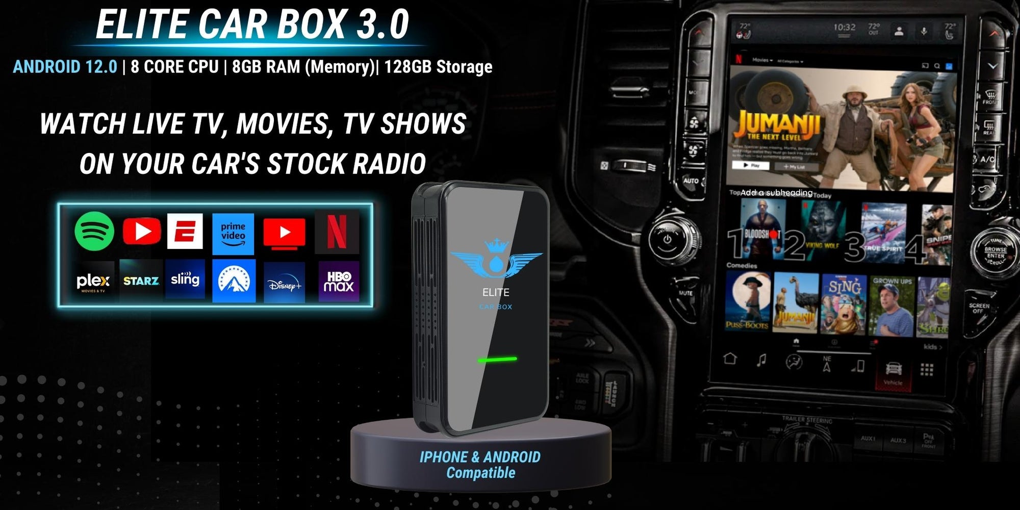 Stream To Your Car Media Player