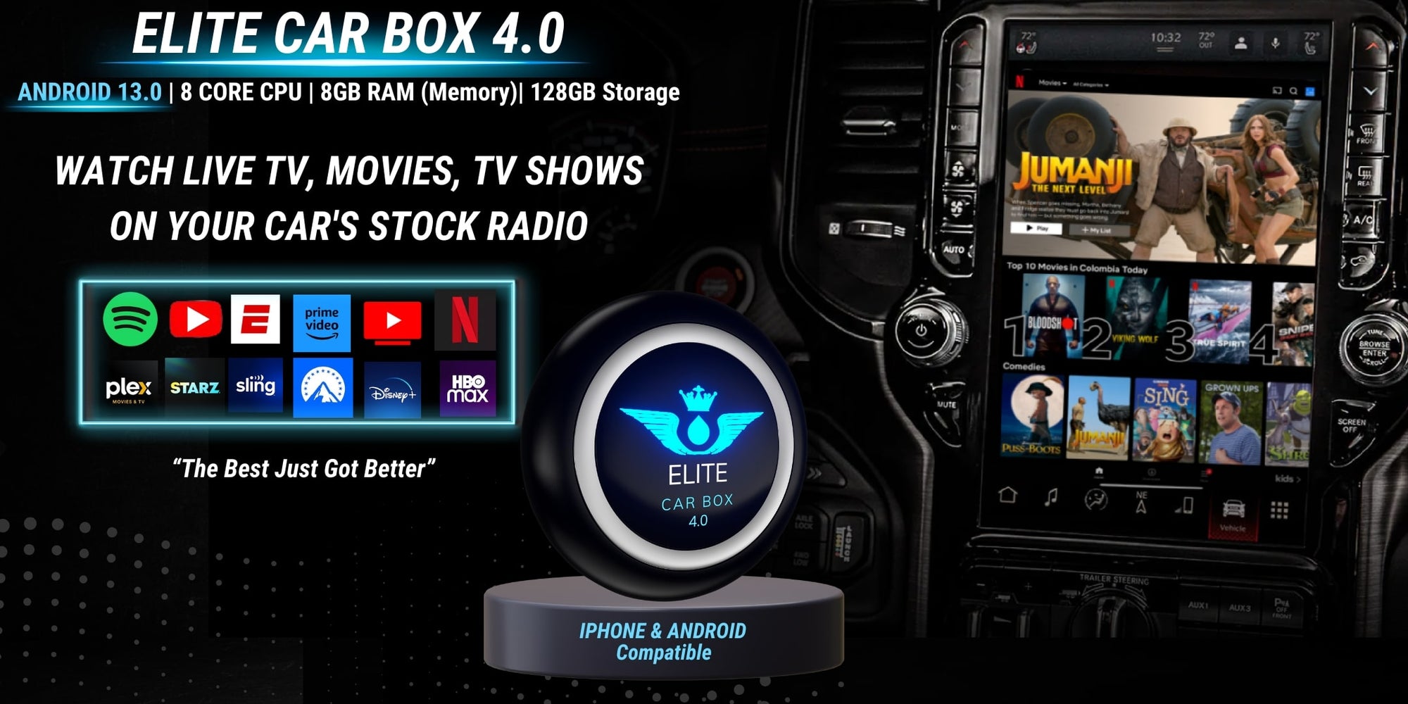 Stream To Your Car Media Player